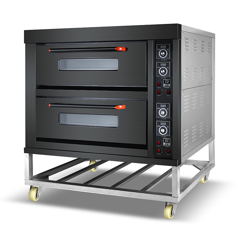 Stainless Steel Deck Oven New Black Commercial Electric Oven For Bakery ...